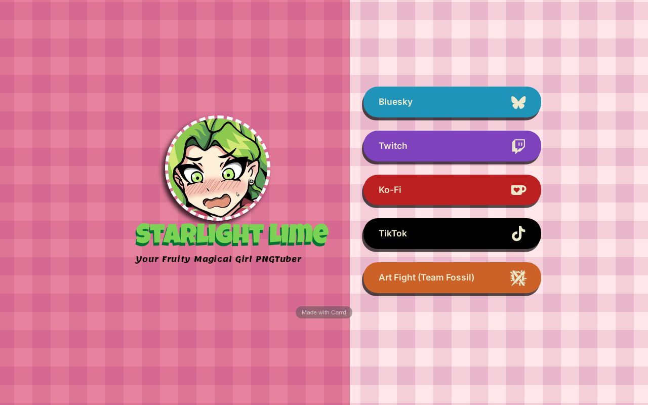 Vtuber Starlight Lime